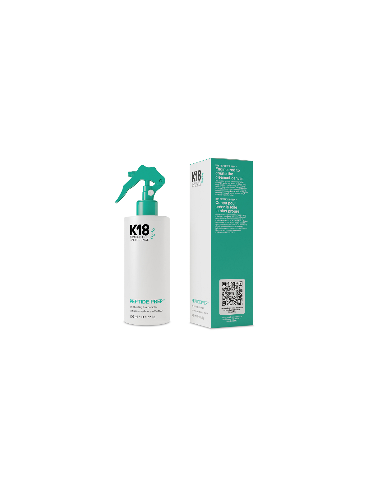 K18 Peptide Prep Chelating Hair Complex - Хелатный спрей-мист 300 мл