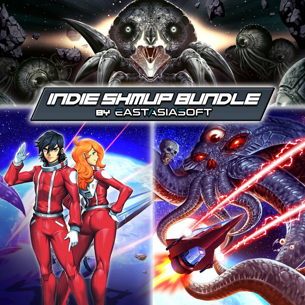 Project Starship Eastasiasoft Indie Shmup Bundle для Sony PlayStation | PS5 | Игра навсегда | Быстрая доставка (Турция)