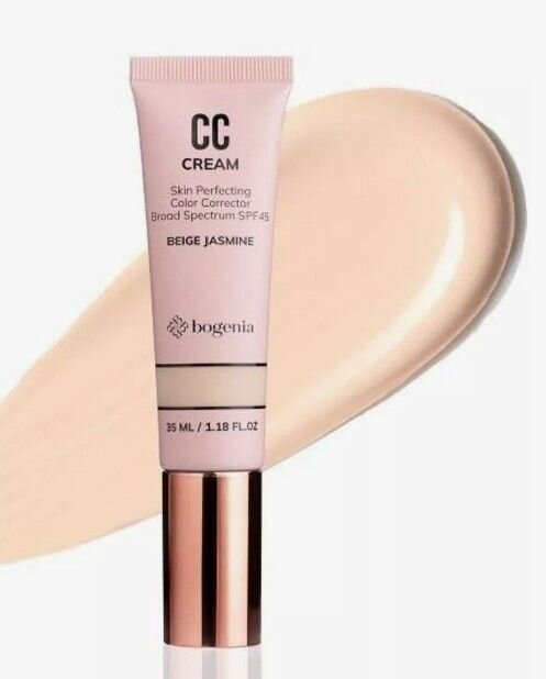 Bogenia Тональный СС крем для лица Angelic BG606 004 beige jasmine