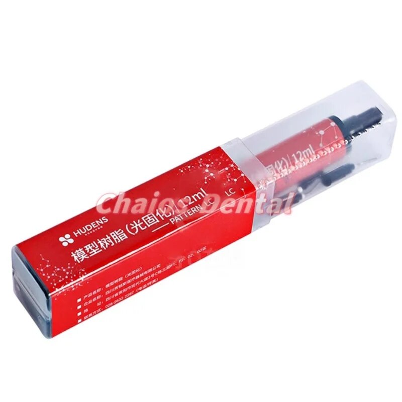 12 мл/трубка, стоматологический узор HUDENS LC, светоотверждаемая модель, смола для коронного моста, инкрустация, материалы для стоматологической лаборатории