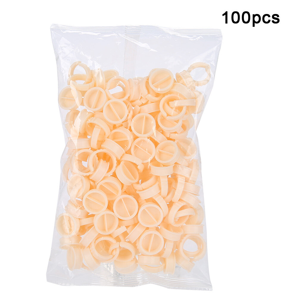 100 шт. держатель для пигмента и клея для микроблейдинга бровей