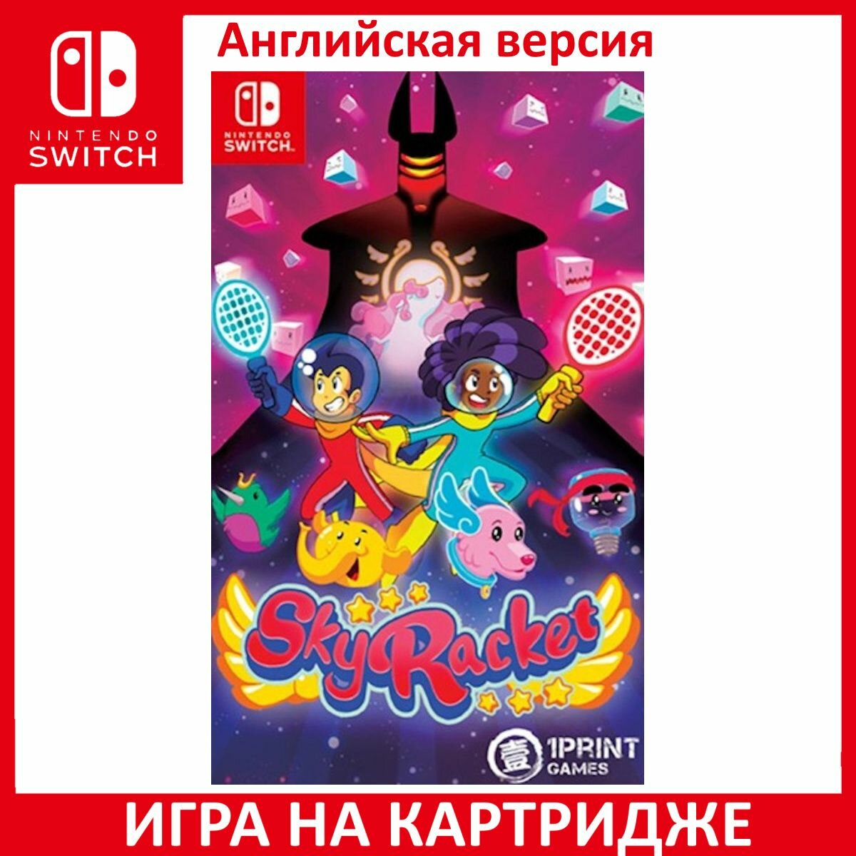 Игра Sky Racket Switch Картридж на Nintendo Switch Английская версия