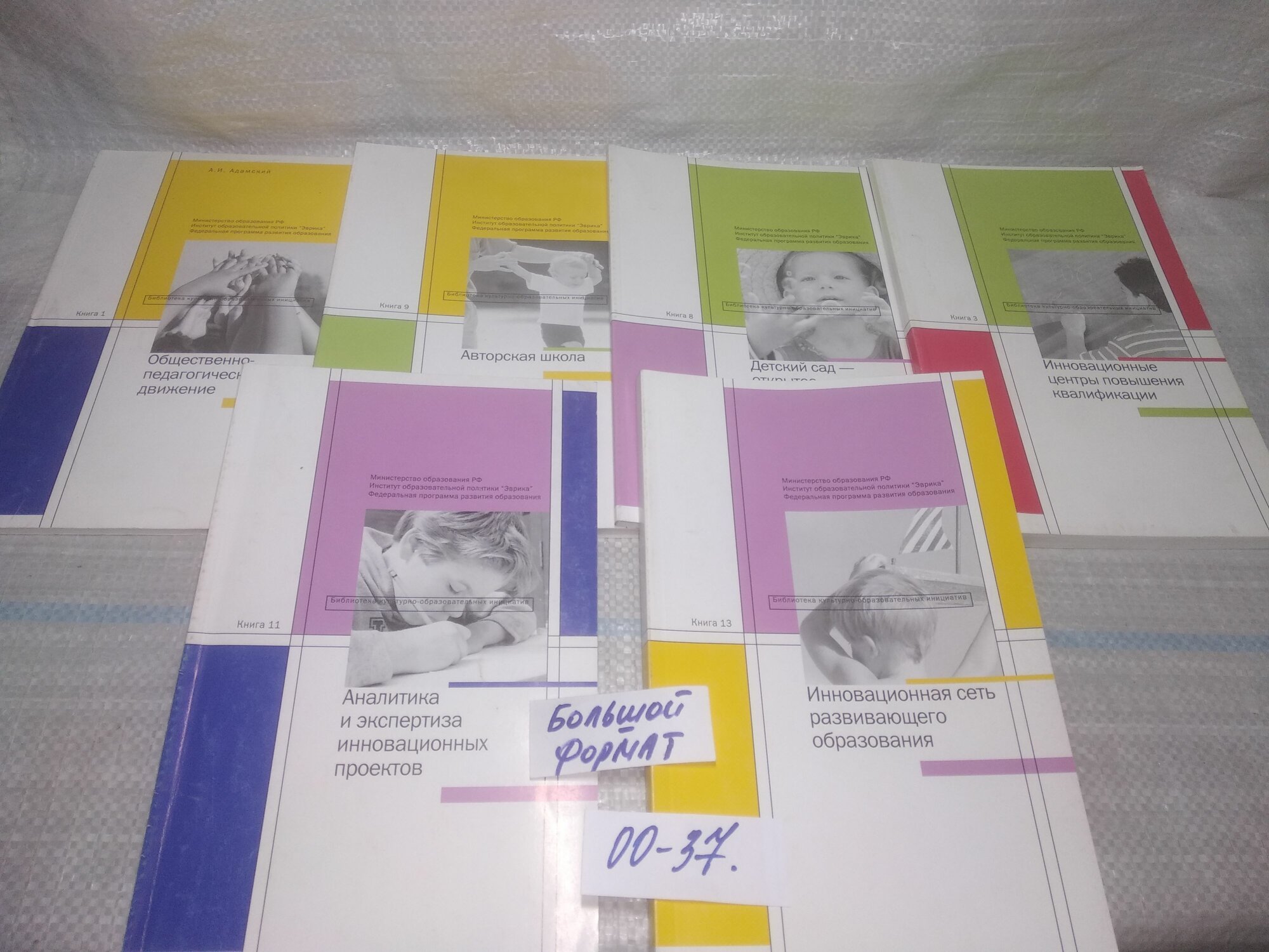 Инновационная сеть развивающего образования. Библиотека культурно-образовательных инициатив (комплект из 6 шт)