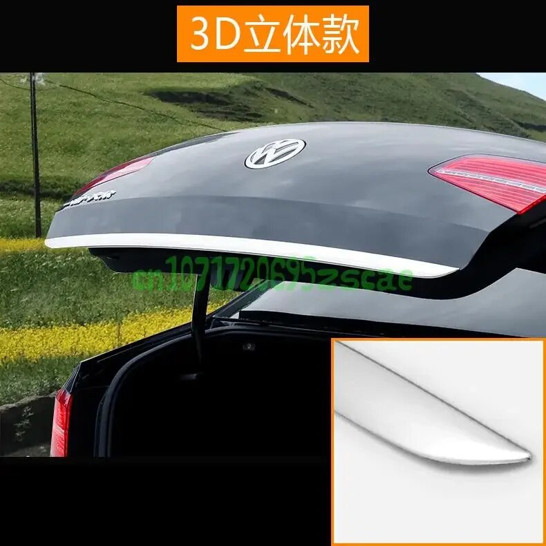 Автомобильные аксессуары для VW Volkswagen Passat B8 2017-2019-2021 2022 2023, крышка ручки задней двери багажника, отделка задних ворот, рамка, молдинг