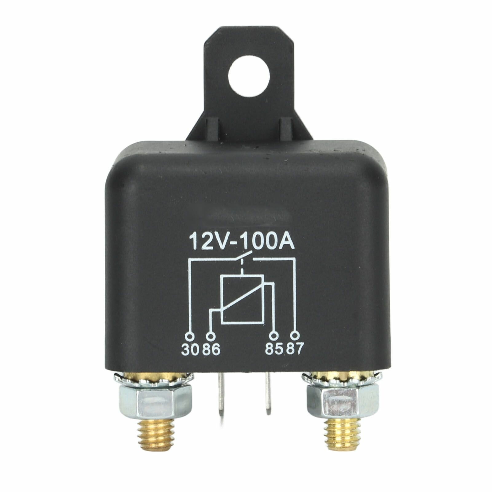Пусковое реле 100A, 12V, для мощной техники