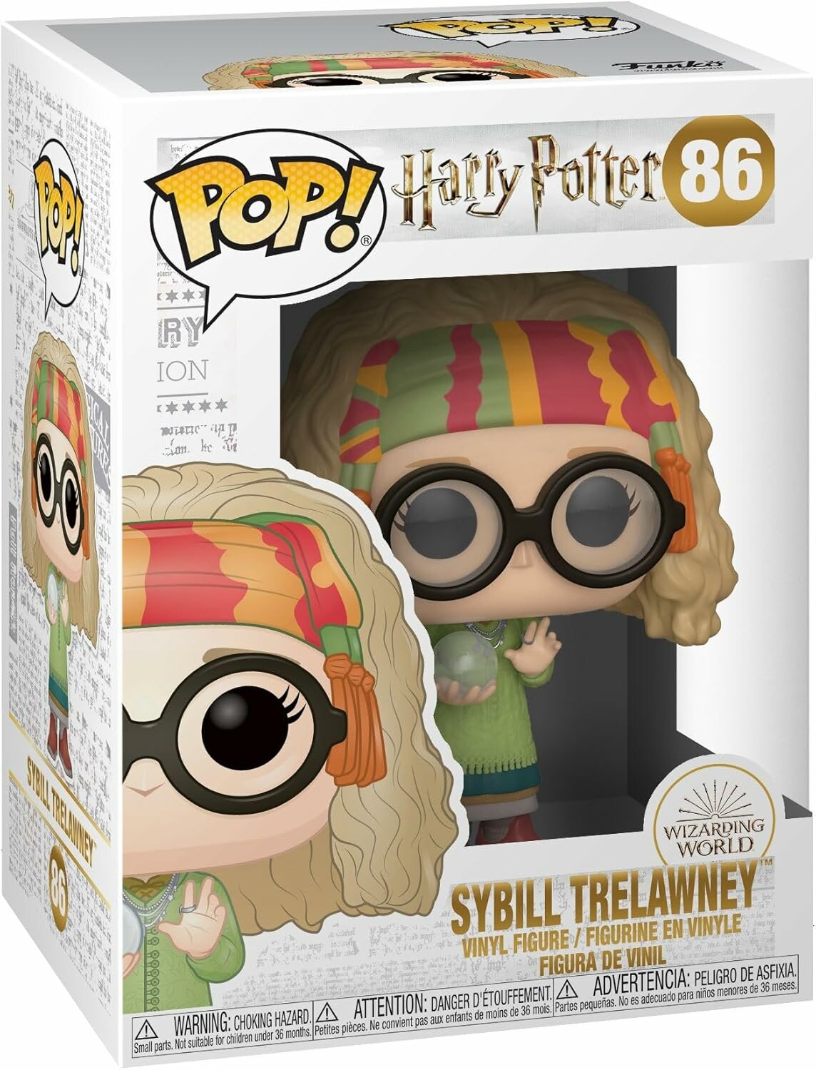 Фигурки Funko Pop - Коллекционная фигурка HARRY POTTER Профессор Сивилла Трелони - Фанко 86