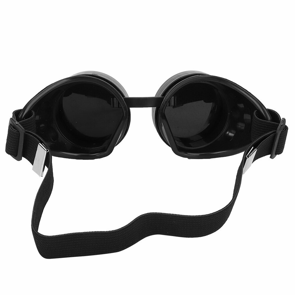 ABS винтажный стиль стимпанк очки двухслойные солнцезащитные очки для вечеринки реквизит Decorblack