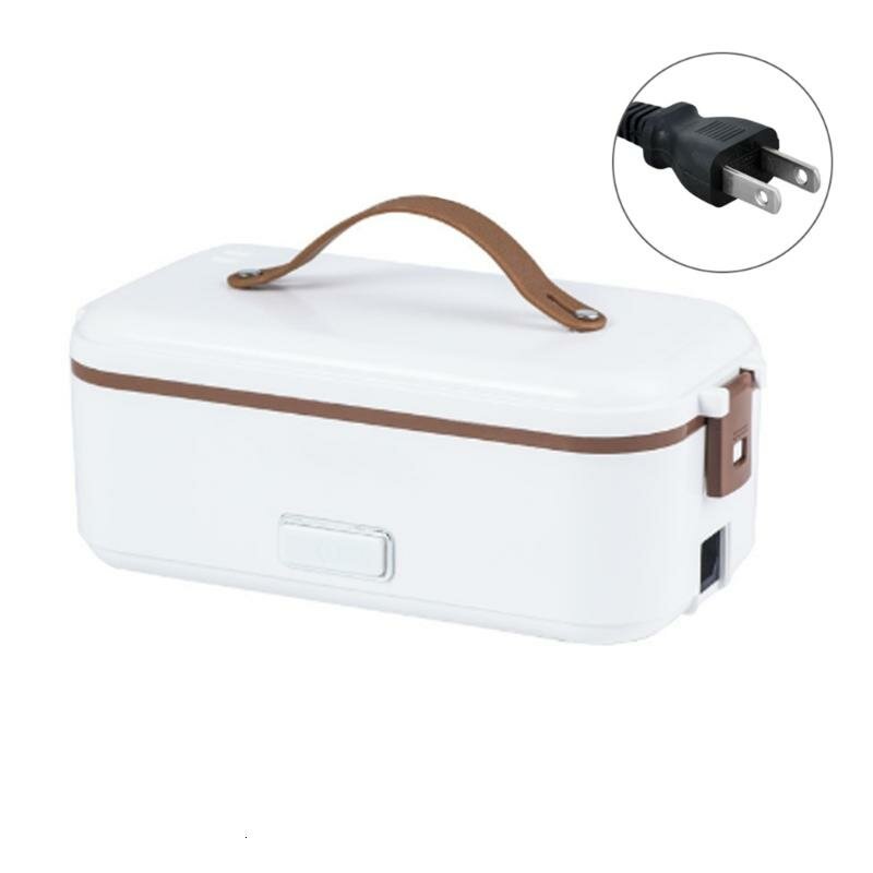 Портативный подогреватель еды 1.1-1.2л, Однослойный белый - JP