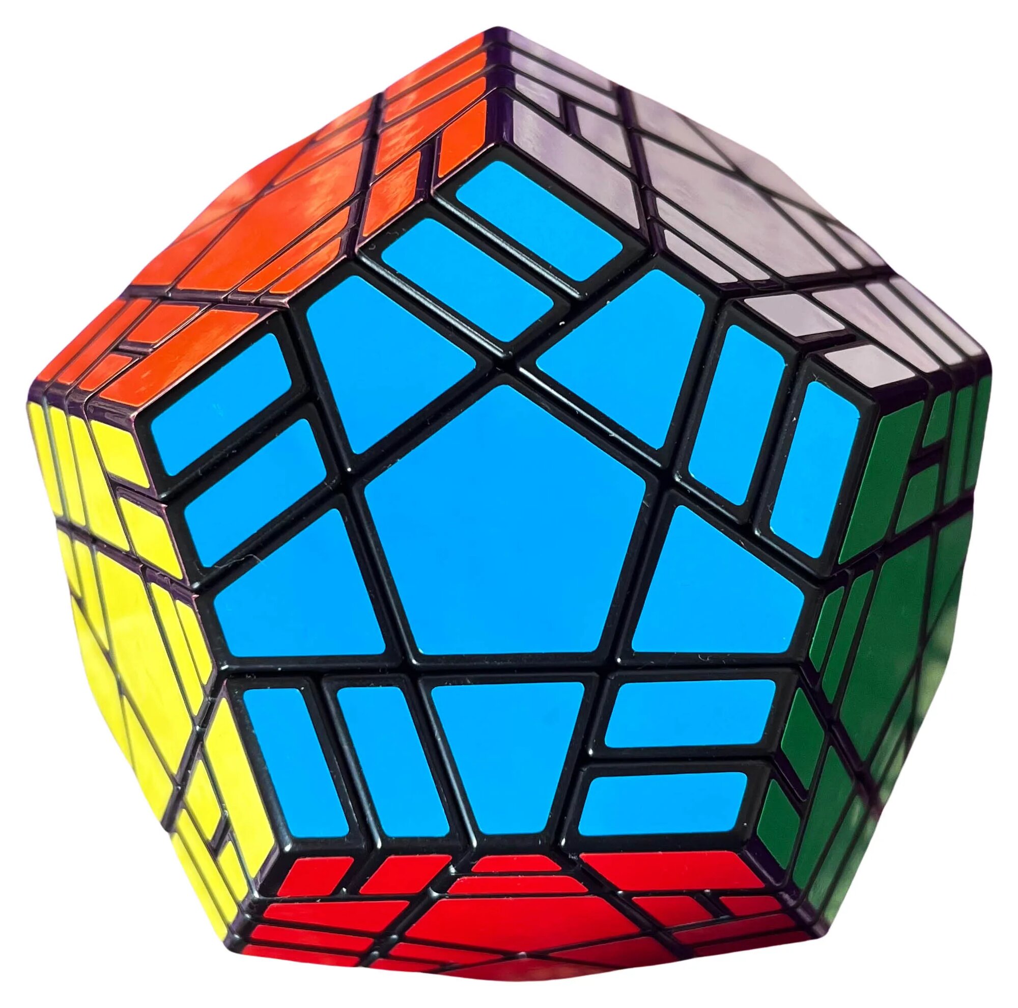 Черный кубик AJ Split Megaminx