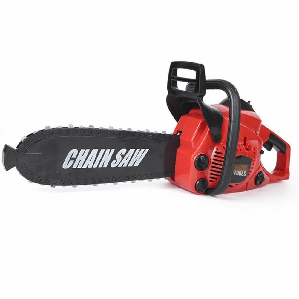 Детская бензопила на батарейках со звуком