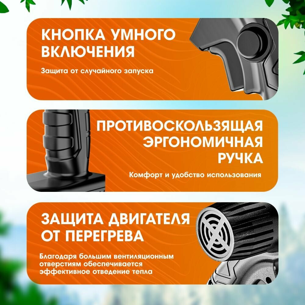 Цепная электропила — фото 1