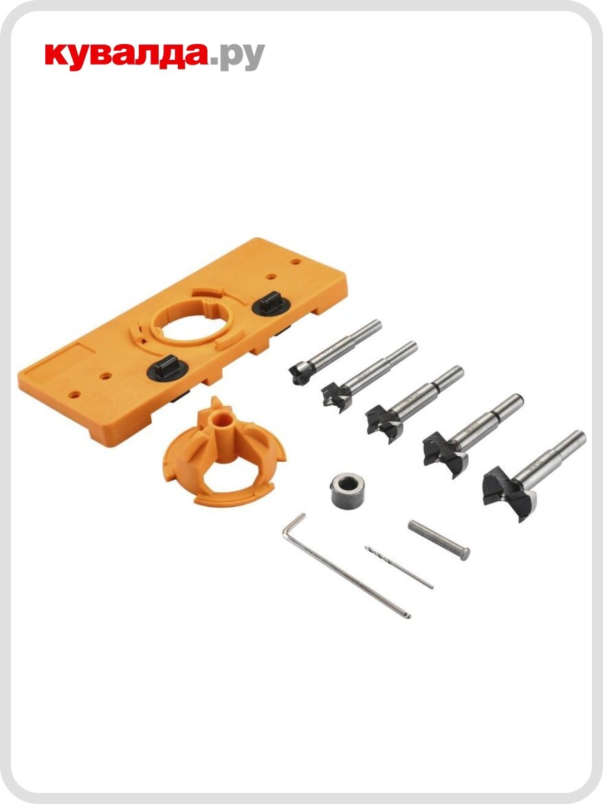 Кондуктор DEKO WWDL10 для врезания петель 35 мм