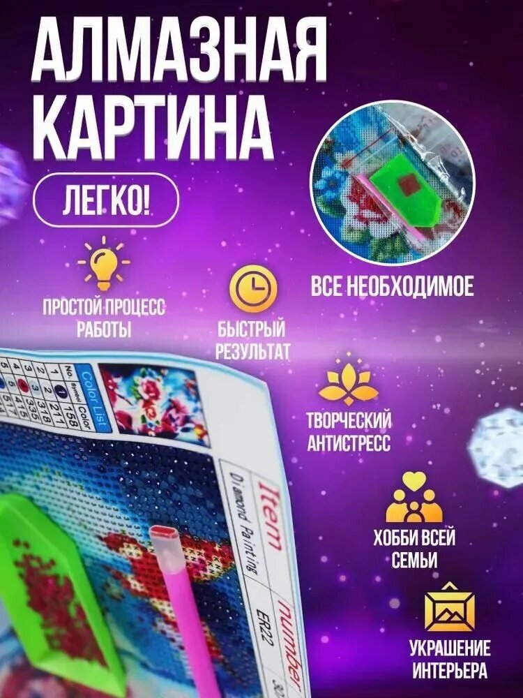Алмазная Мозаика "Радха И Кришна" 40*50 См, Безрамная, Идеальна Для Дома, Украшения, Подарков.