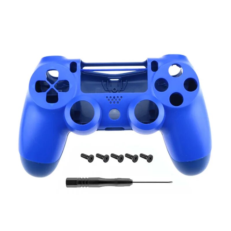 Чехол матовый для контроллера PS4 Pro DualShock 4 Синий, Blue