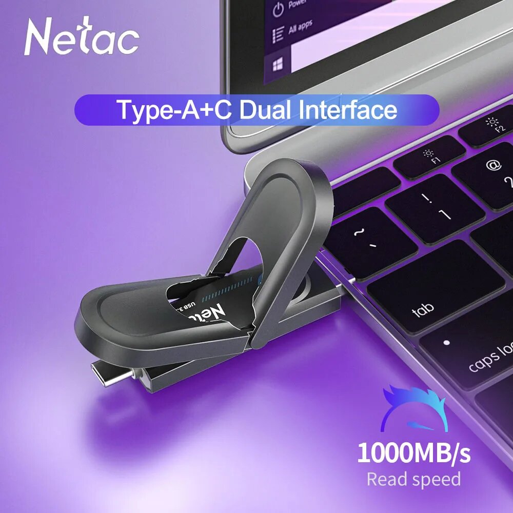 Netac US9 флешка USB 256/512/1024 ГБ US9 256GB