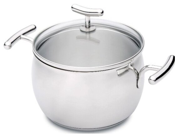 Кастрюля Silampos глубокая YUMI GLASS 2,4л, 16см (636122VJ6616)