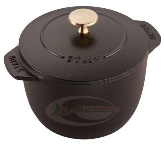 Кокот для риса Staub , черный, 16 см, 1,5 л