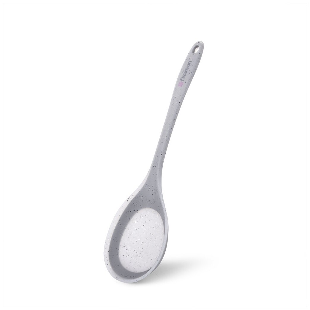 Силиконовая ложка с отверстиями 34 см Mauris grey