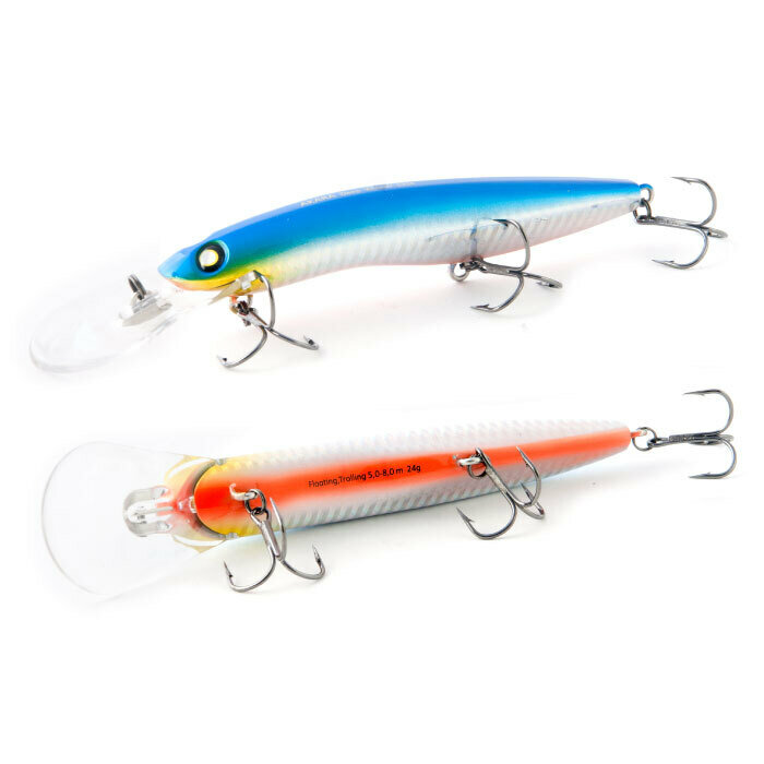 Рыболовная приманка на сома, судака, щуку Воблер Akara Deep Winner 125F 125мм. 24г. №A100