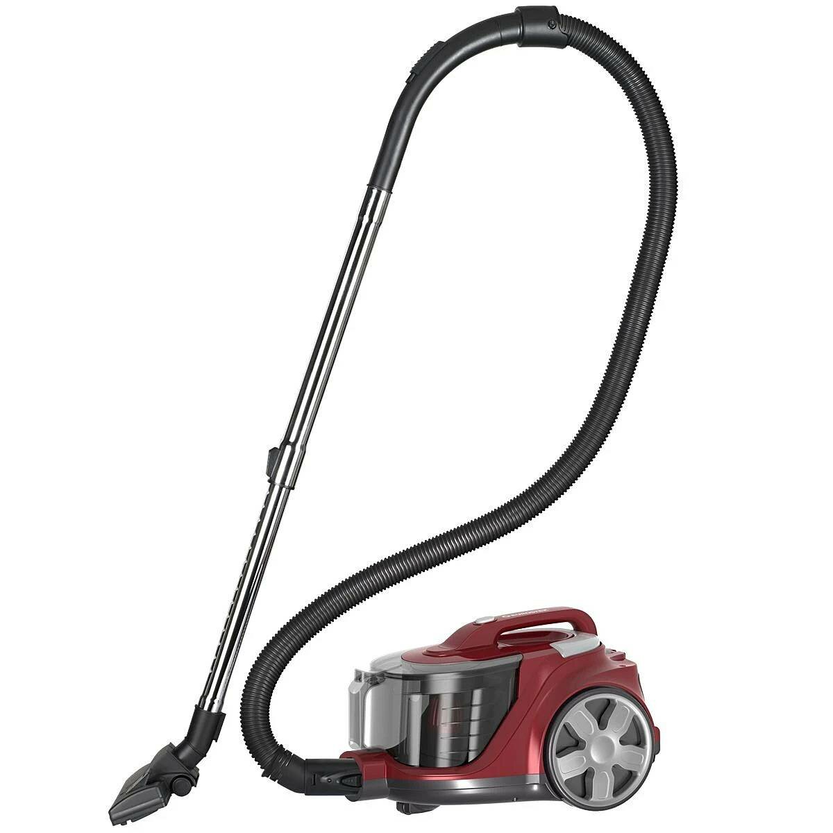 Пылесос Eurostek EVC-4514 (красный, 2800/500Вт, Мультициклон, Hepa+микрофильтр)