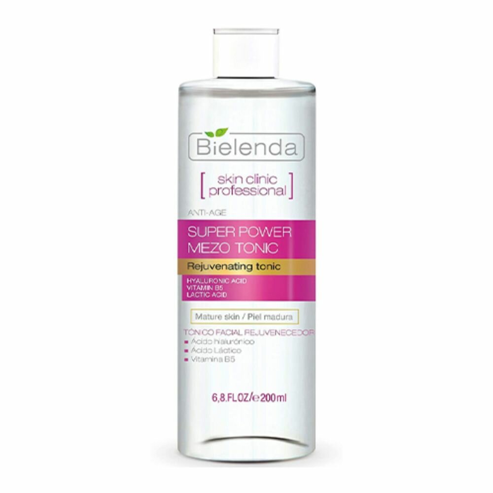 BIELENDA Омолаживающий тоник для лица Rejuvenating Super Power Mezo Toner