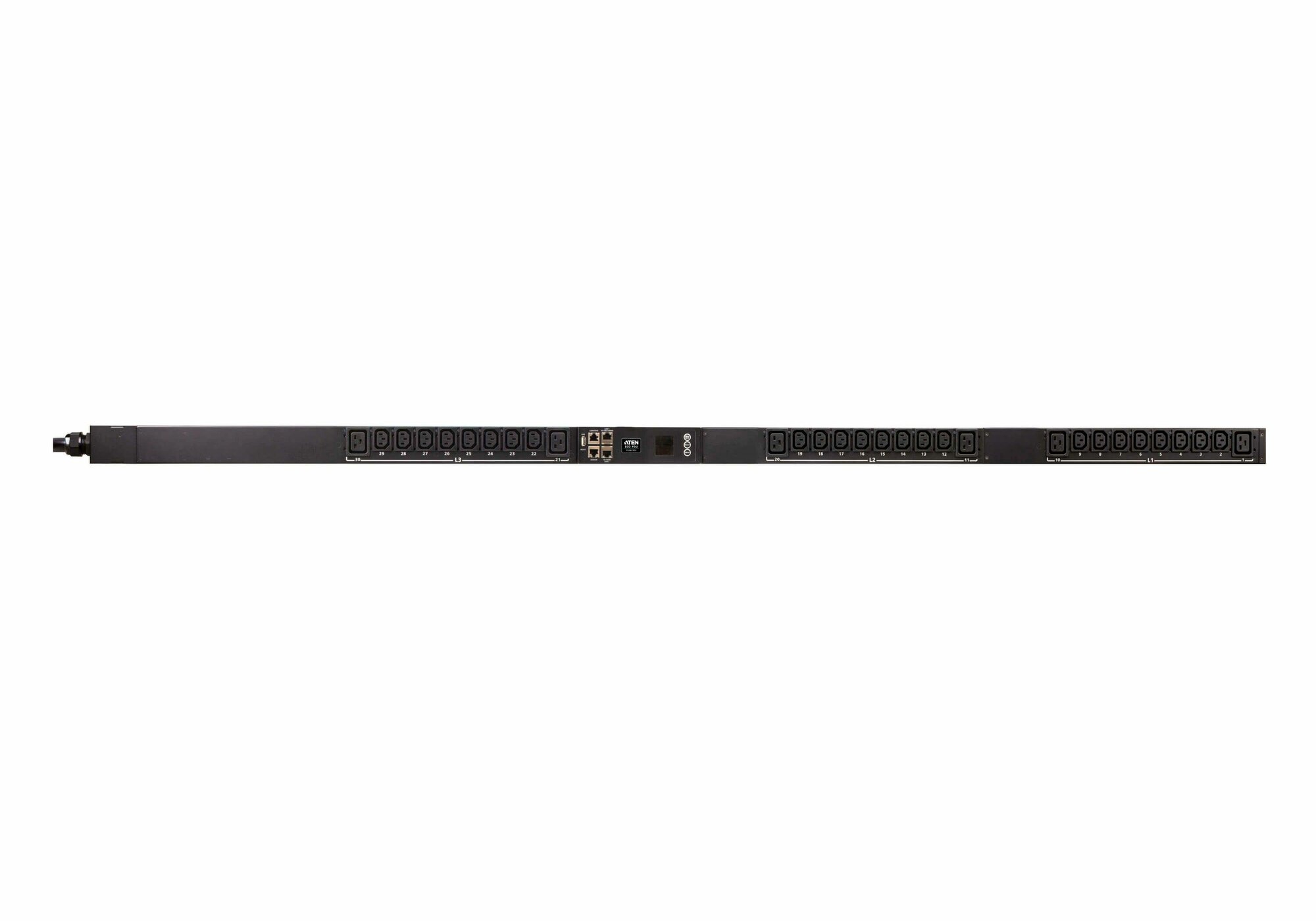 Блок розеток ATEN 32A 30-Outlet (24xC13+6xC19) Outlet-Metered & Switched eco PDU
