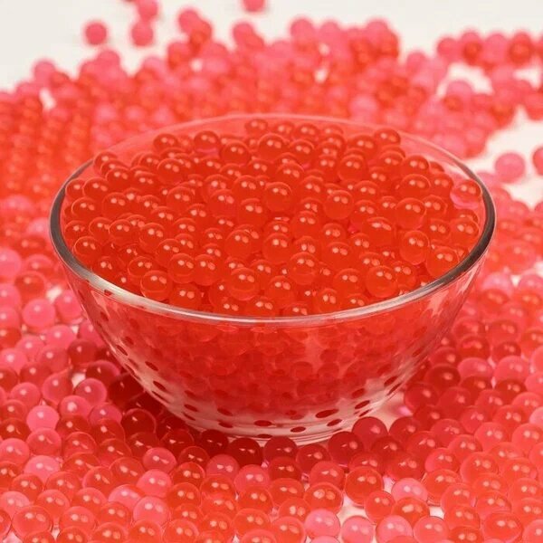 Аквагрунт, орбиз, гидрогель, красный, 300 г