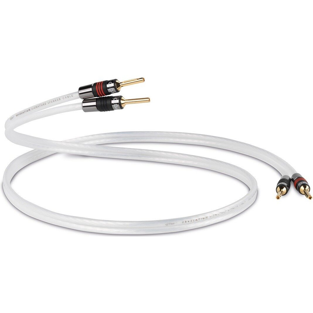 Акустический кабель Single-Wire Banana - Banana QED (QE1444) Reference Revelation 5.0m