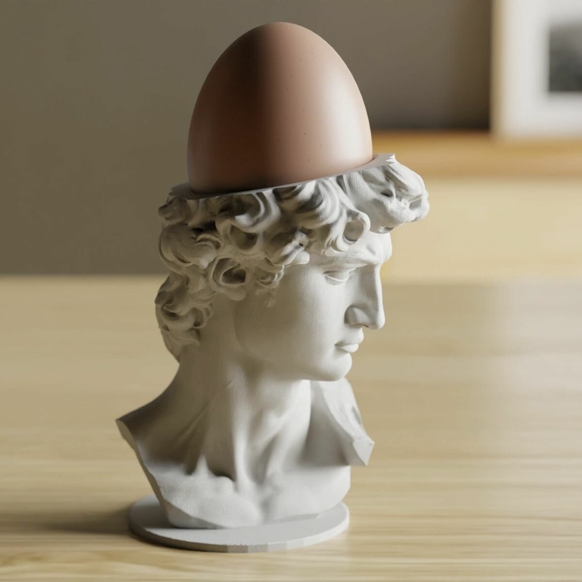 Подставка для яиц Голова Давида