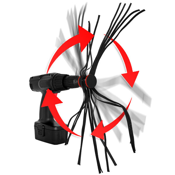 Флоггер автоматический для секс машины Дрилдо, натуральная кожа, LoveMachines