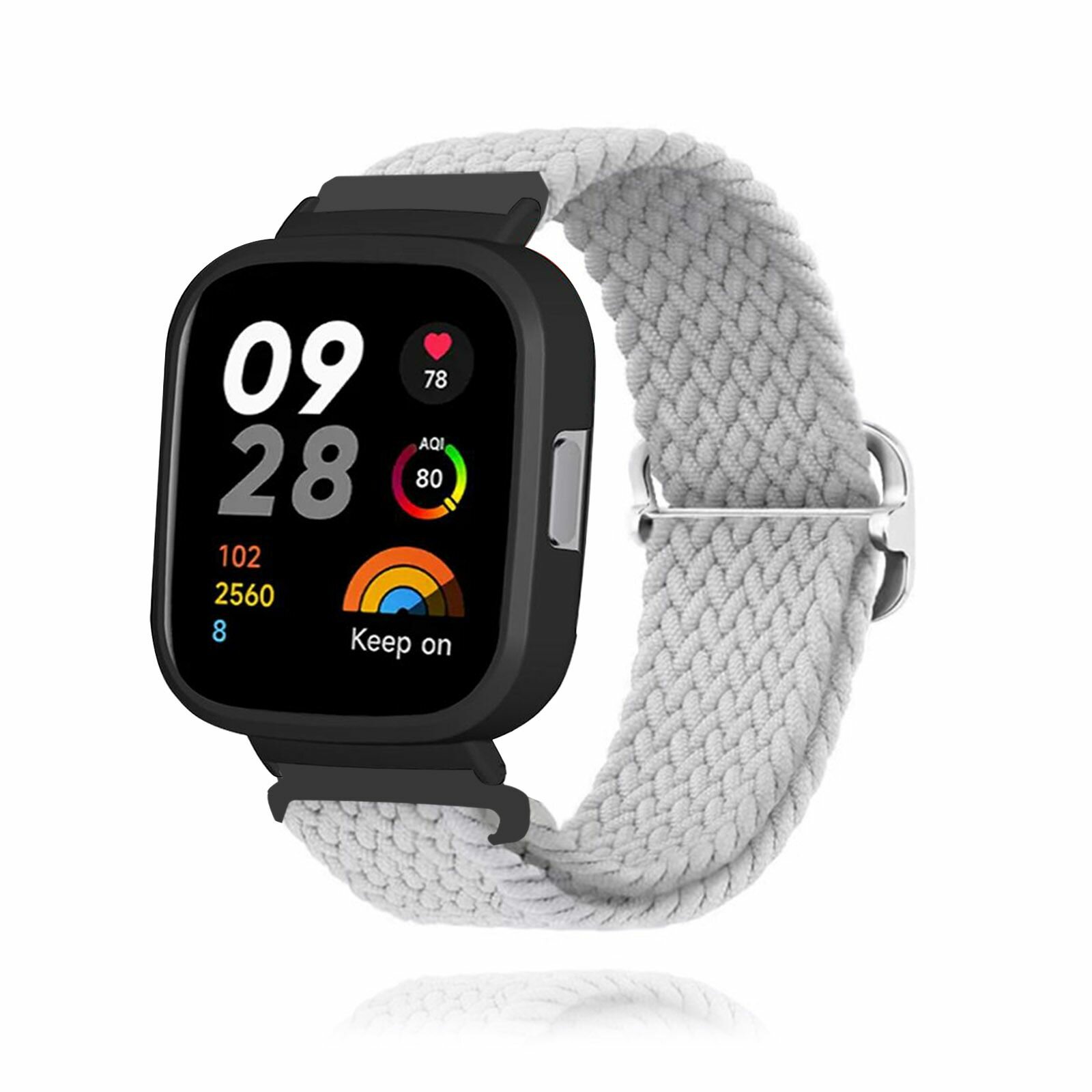 Эластичный ремешок для Xiaomi Redmi Watch 3 MyPads с регулируемой длиной