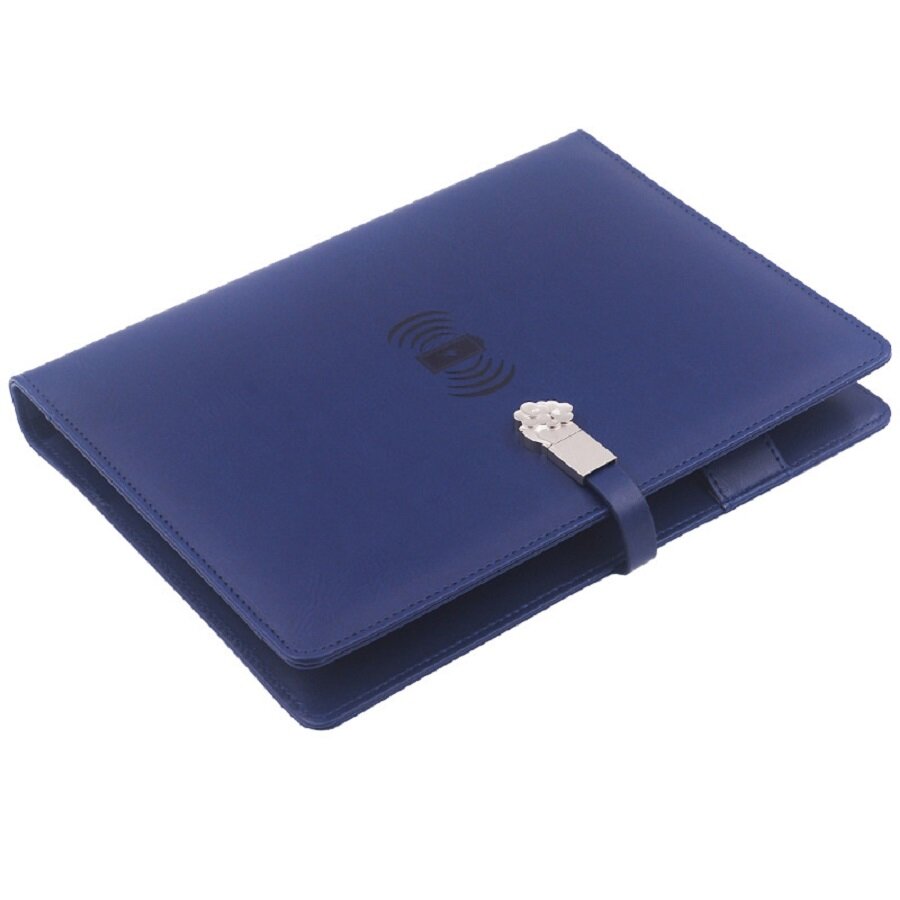 Ежедневник StarMart, с флешкой, с беспроводной зарядкой, A5, недатированный