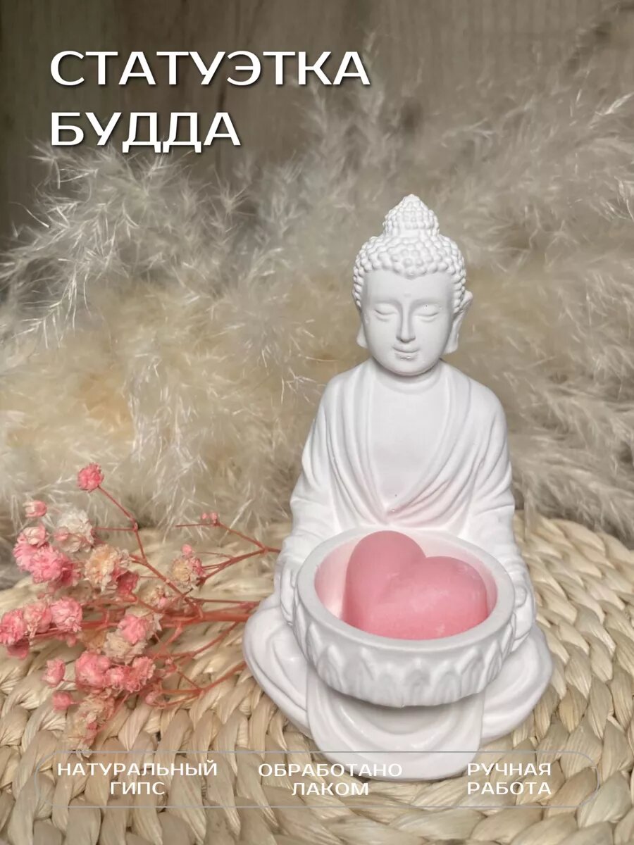 Статуэтка Будда из гипса