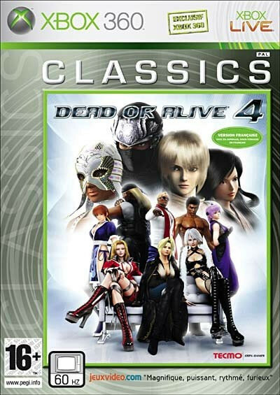 Игра Dead or Alive 4 (Xbox 360) б/у, Полностью Английский