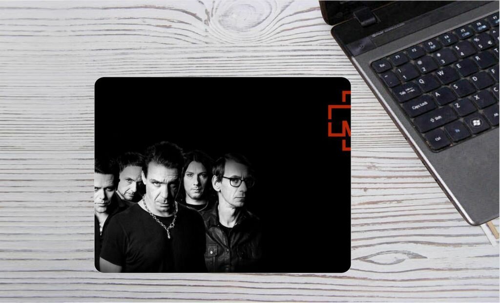 Коврик для мышки игровой 36 на 29 см MIGOM Rammstein, Рамштайн №8