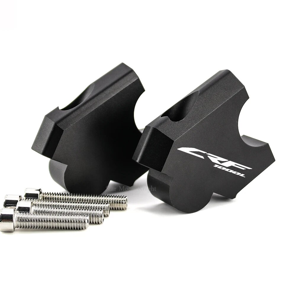 Переходник для крепления на руль мотоцикла HONDA CRF1100L CRF1000L Africa Twin CRF Black-CRF1000L