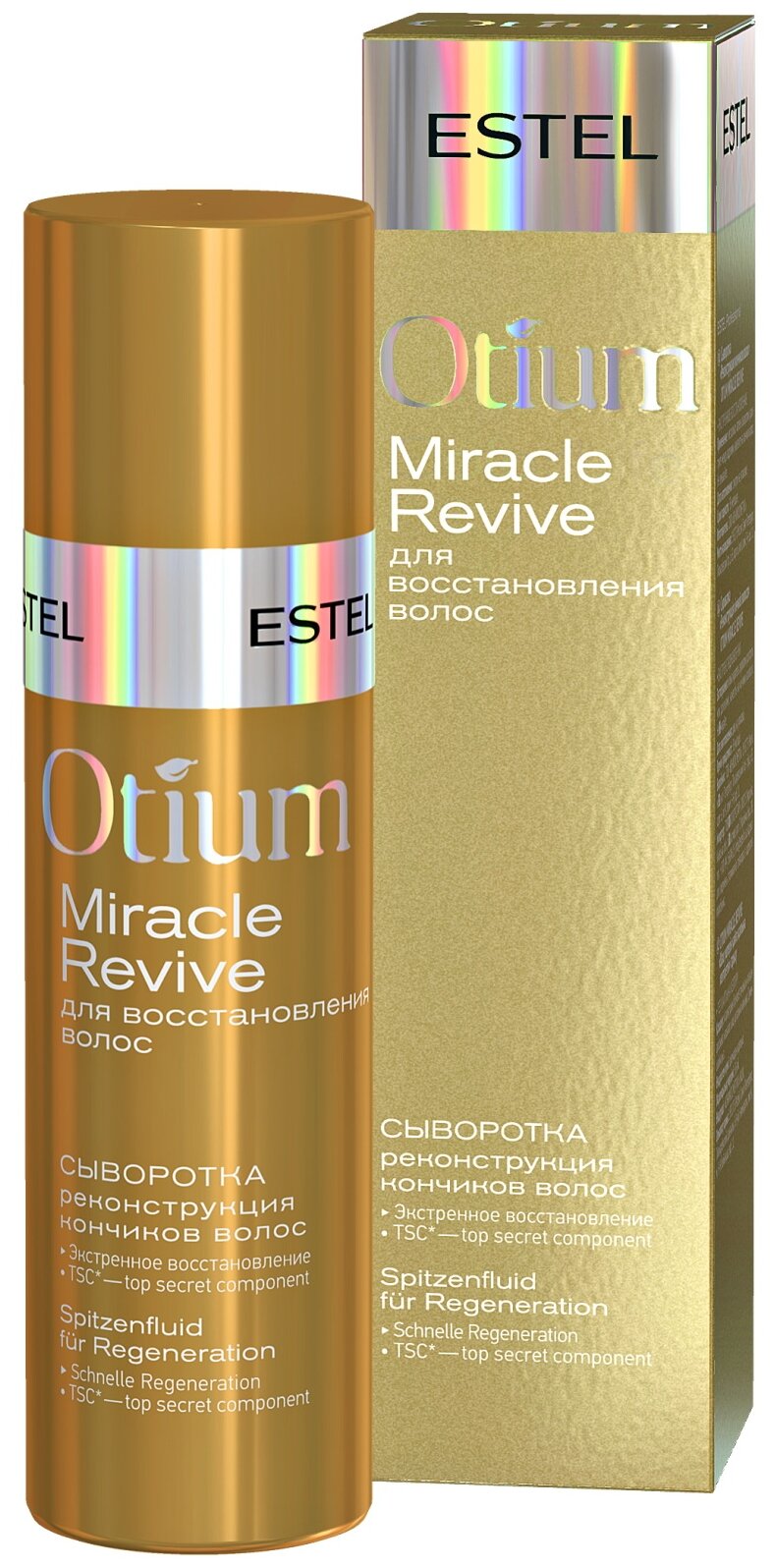 Сыворотка "Реконструкция кончиков волос" Estel Professional OTIUM MIRACLE.REVIVE, 100мл