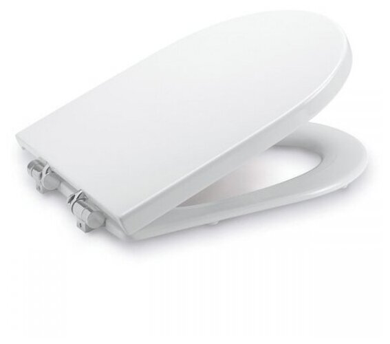 Сиденье для унитаза, Roca, Victoria Nord, с крышкой, ширина, мм-357, глубина, мм- 440, материал сиден