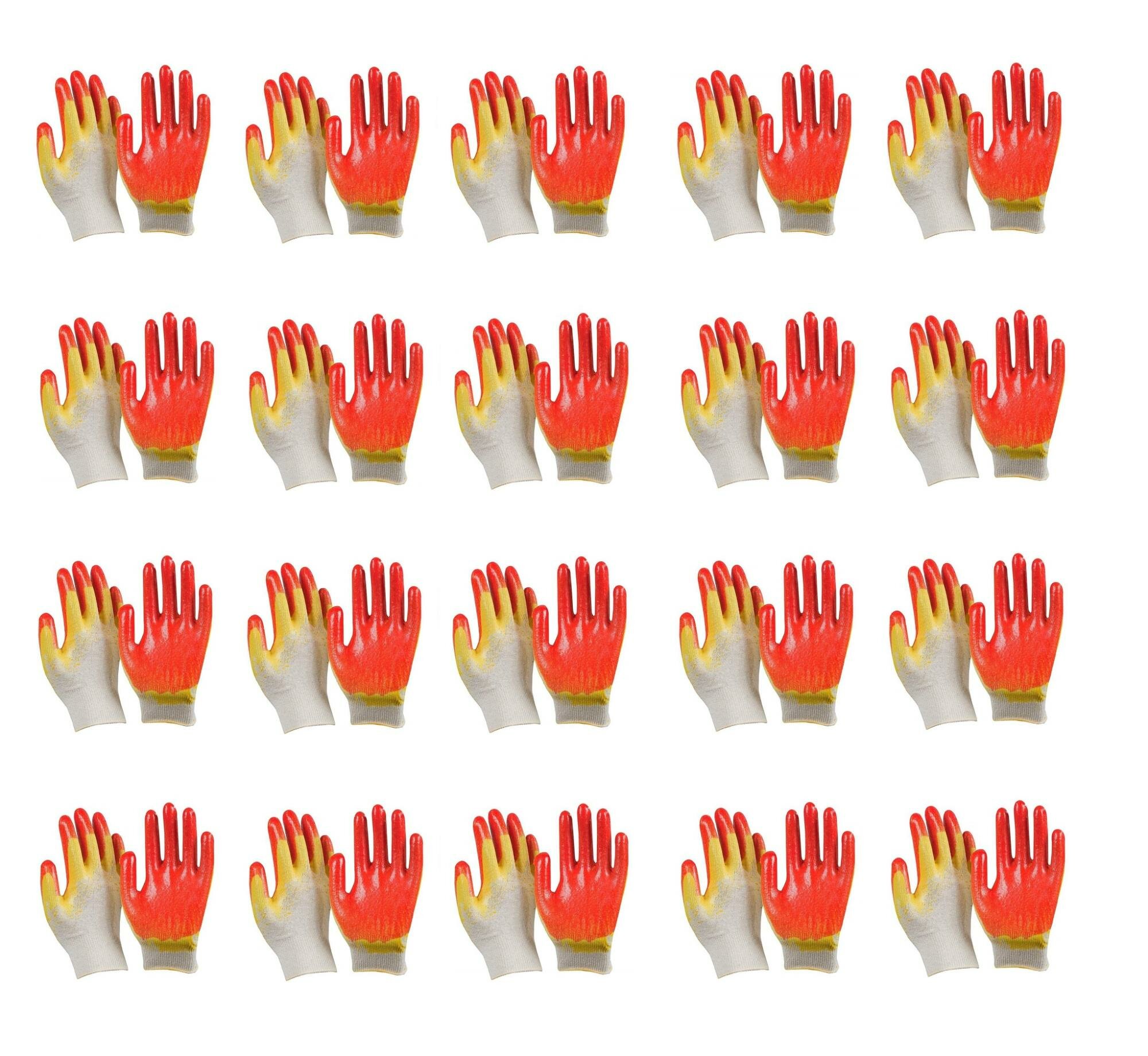 Перчатки глубокий двойной облив Супер Люкс 13 класс, 20 шт