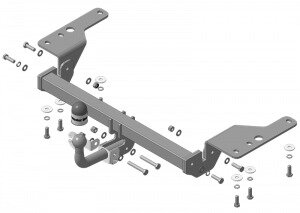 Фаркоп с эл-кой Smart для Toyota Corolla, седан, кузов E15 2007 - 2013, E16 2013 - 2018 (оцинкованный шар)(паспорт и сертификат в комплекте) 92514-A. Motodor