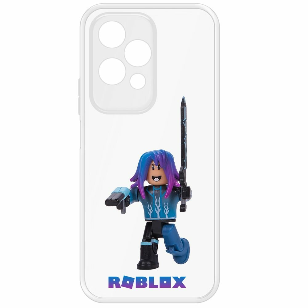 Чехол-накладка Krutoff Clear Case Roblox-Паркурщик для Honor 200 Lite