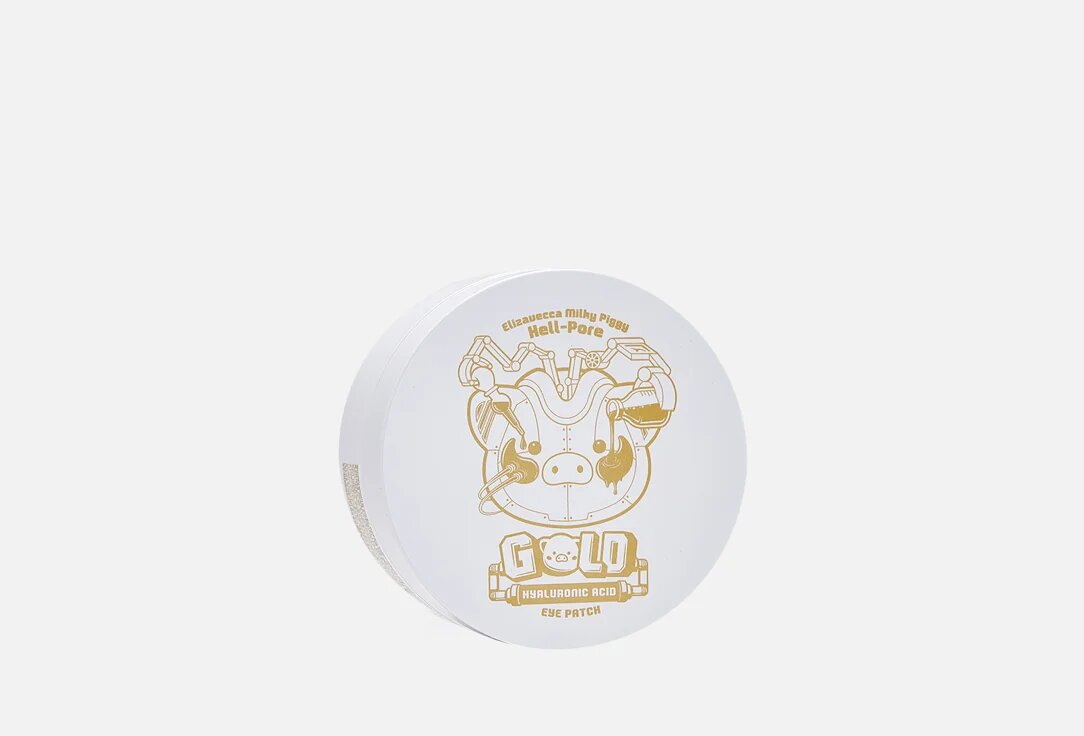 Гидрогелевые патчи под глаза Milky Piggy Hell-Pore Gold Hyaluronic Acid 60 шт