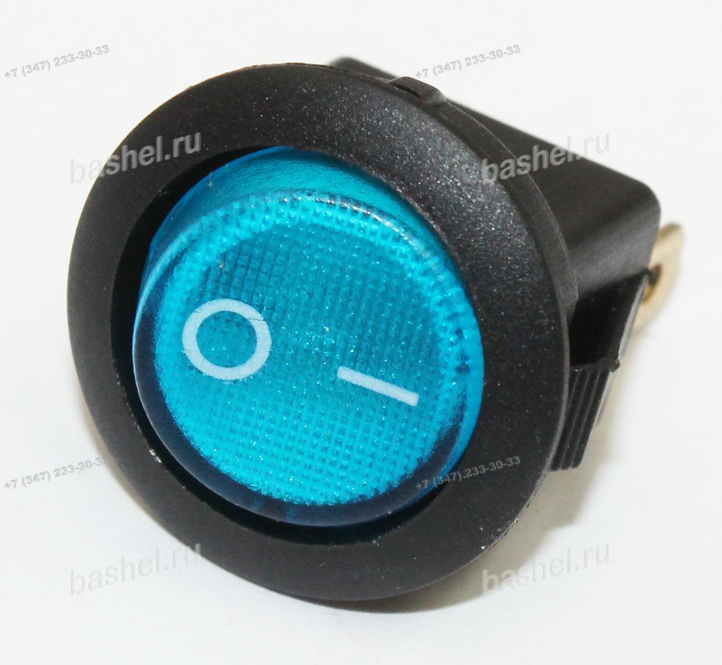 Выключатель MIRS-101-8BL, 3PIN ON-OFF, синий, RUiCHi