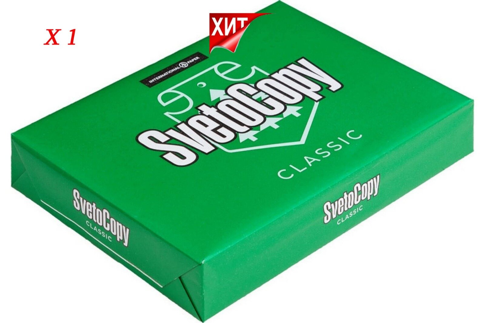 Бумага Sveto Copy Classic А4,500л, 146% (CIE), 80 грамм - офисная бумага для принтера белая / бумага для печати