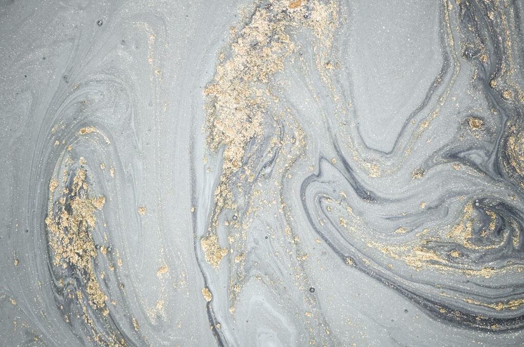 Фотообои Флюид Арт - Серое настроение 9-921-M-Флок 270 x 300 см (ВхШ) Бесшовные, флизелиновые, влагостойкие обои MasterFresok