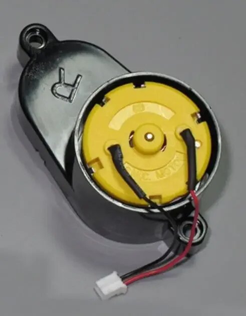 Боковой щеточный двигатель PANDA X500 Желтый, R Motor