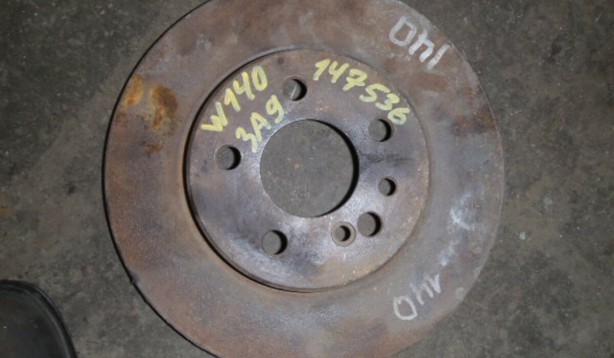 Диск тормозной задний W140 Mercedes-Benz