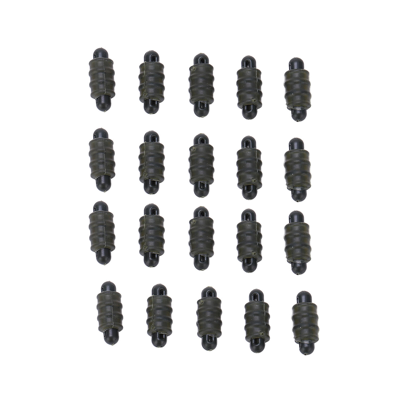 20шт Метод Ловли Карпа Соединители С Резьбой Снаружи Стопорные Бусины Фидерные Аксессуары