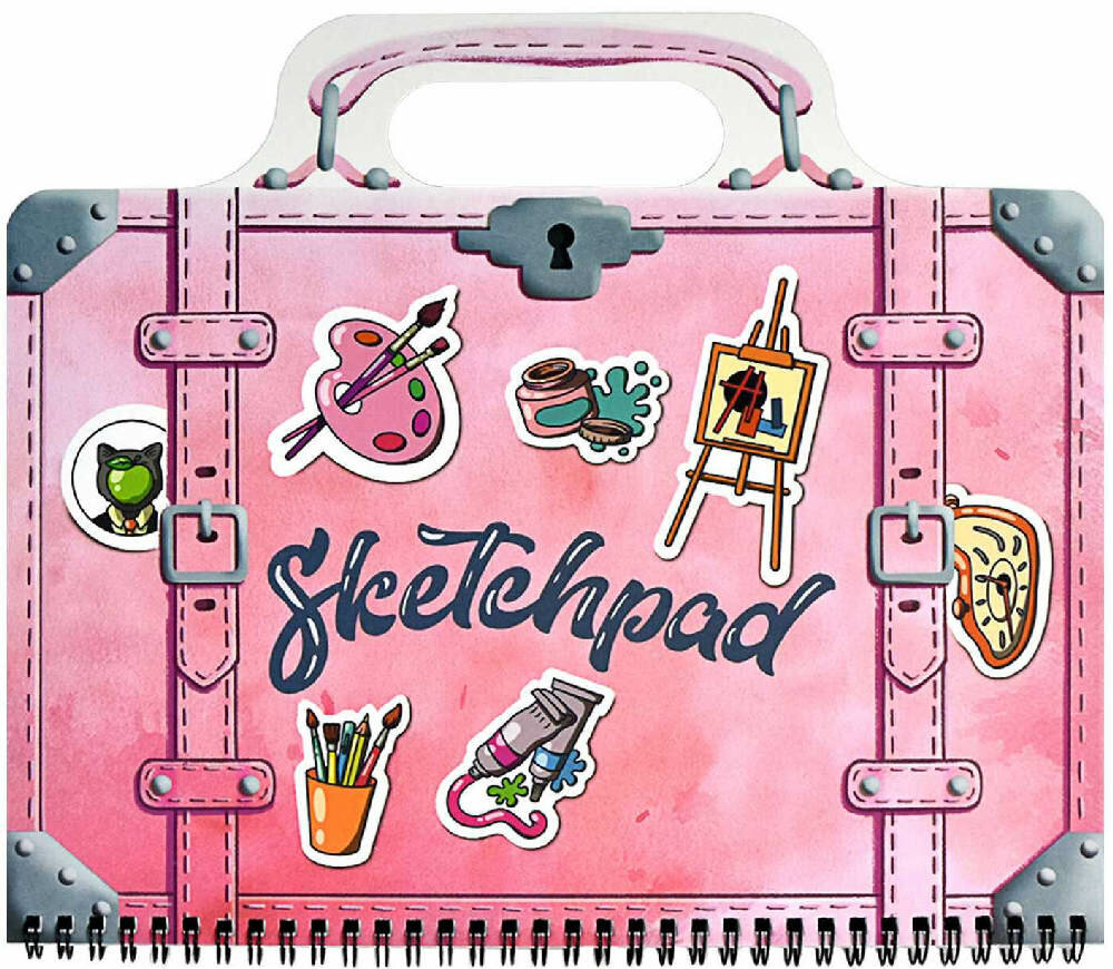 Скетчпад 295х260 мм, 60 л, творчество