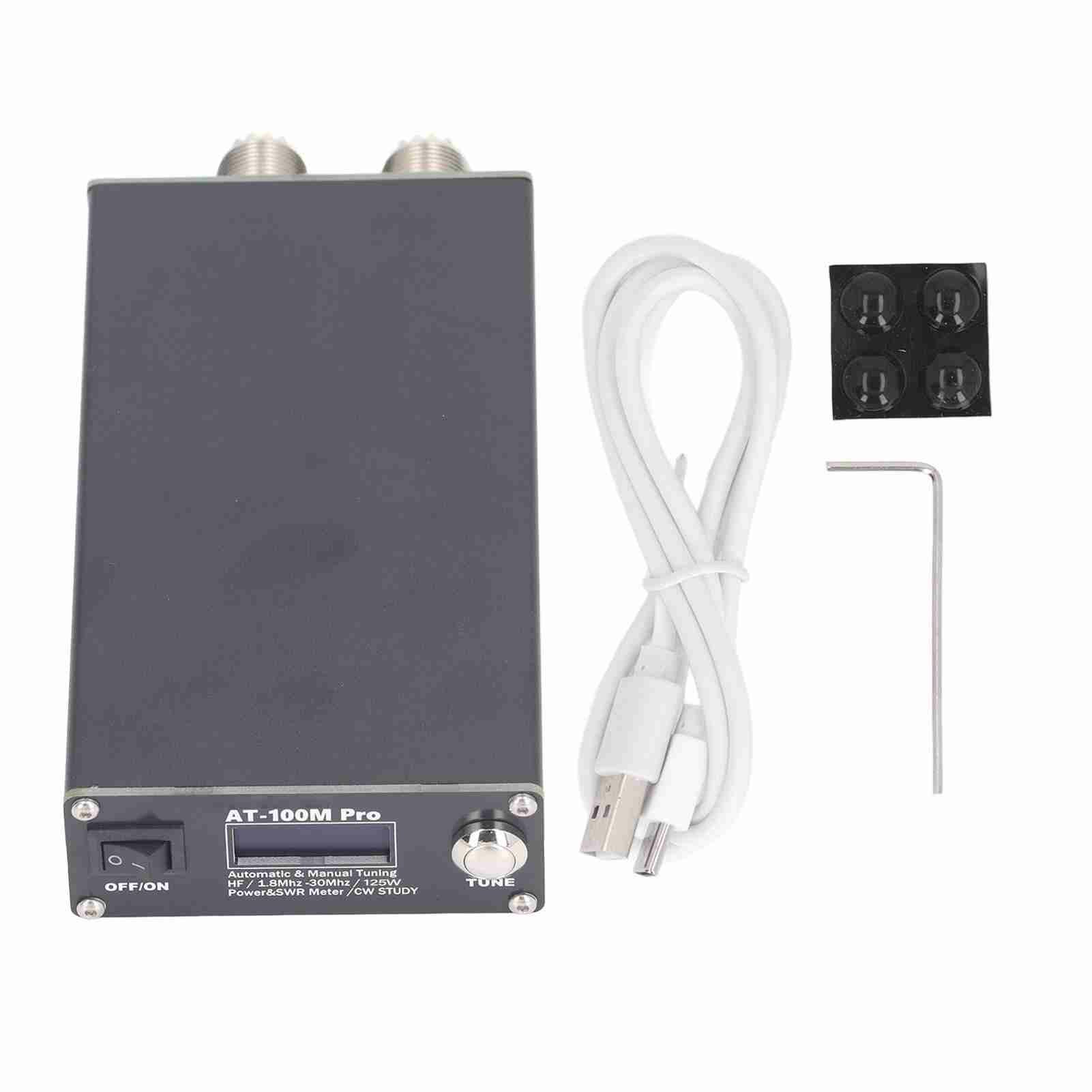 Измеритель стоячей волны мощности 1,8–30 МГц, 125 Вт, антенный тюнер, измеритель КСВ для радиостанции.